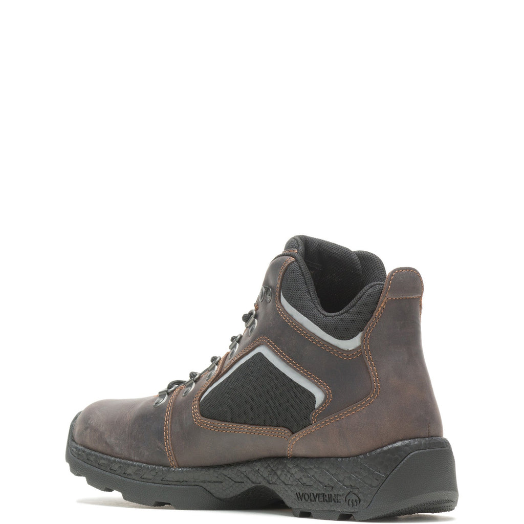 Wolverine Guide Ultraspring WP Mid W880282 Mens Brown Wide Hiking Boot ...