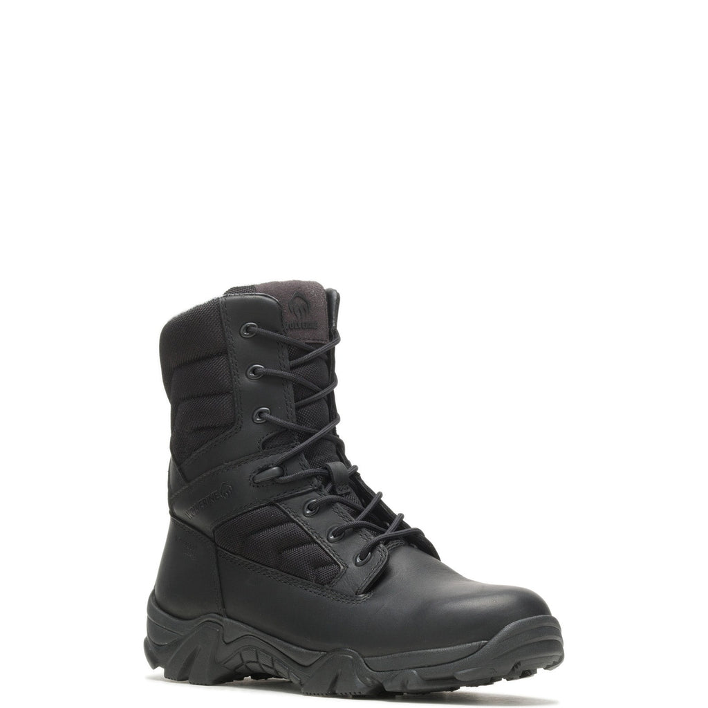 Wolverine Wilderness Tactical Waterproof 6" Mens Black Tactical Boots ...