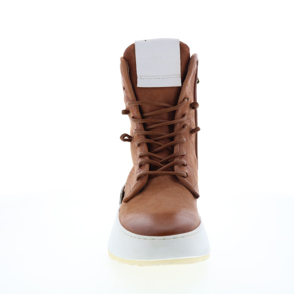 A.S.98 Hags A87208-101 Womens Brown Leather Lifestyle Sneakers Shoes ...