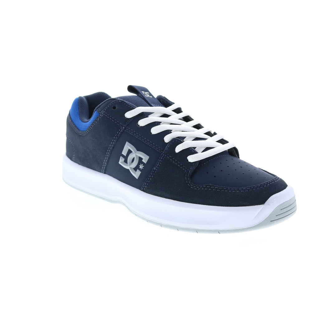 DC Lynx Zero ADYS100615-NW0 Mens Blue Nubuck Skate Inspired Sneakers S ...