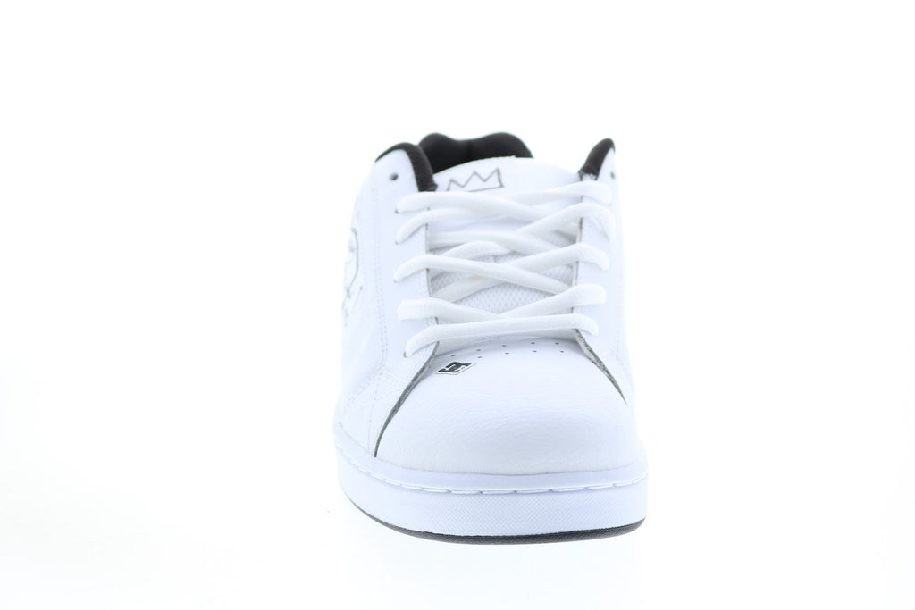 DC Basquiat Net ADYS100676 Mens White Lifestyle Sneakers Shoes - Ruze Shoes