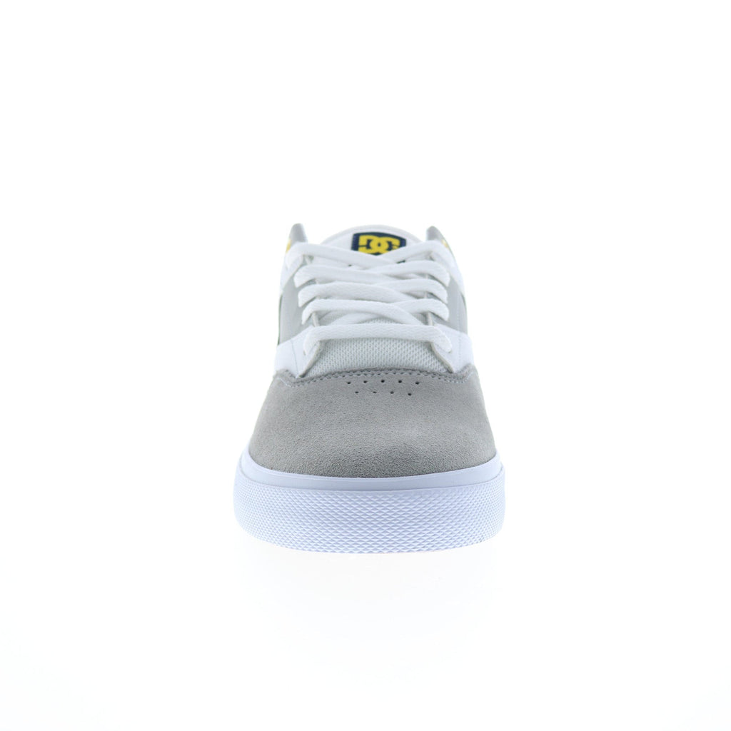 DC Kalis Vulc ADYS300569-XWSS Mens Gray Suede Lace Up Skate Sneakers S ...