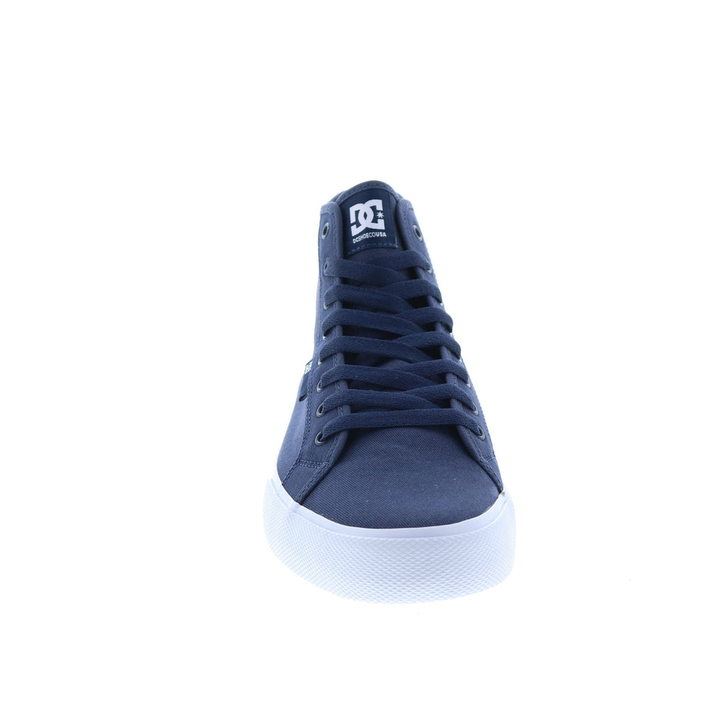 DC Manual HI TXSE ADYS300644-DN1 Mens Blue Canvas Skate Sneakers Shoes ...
