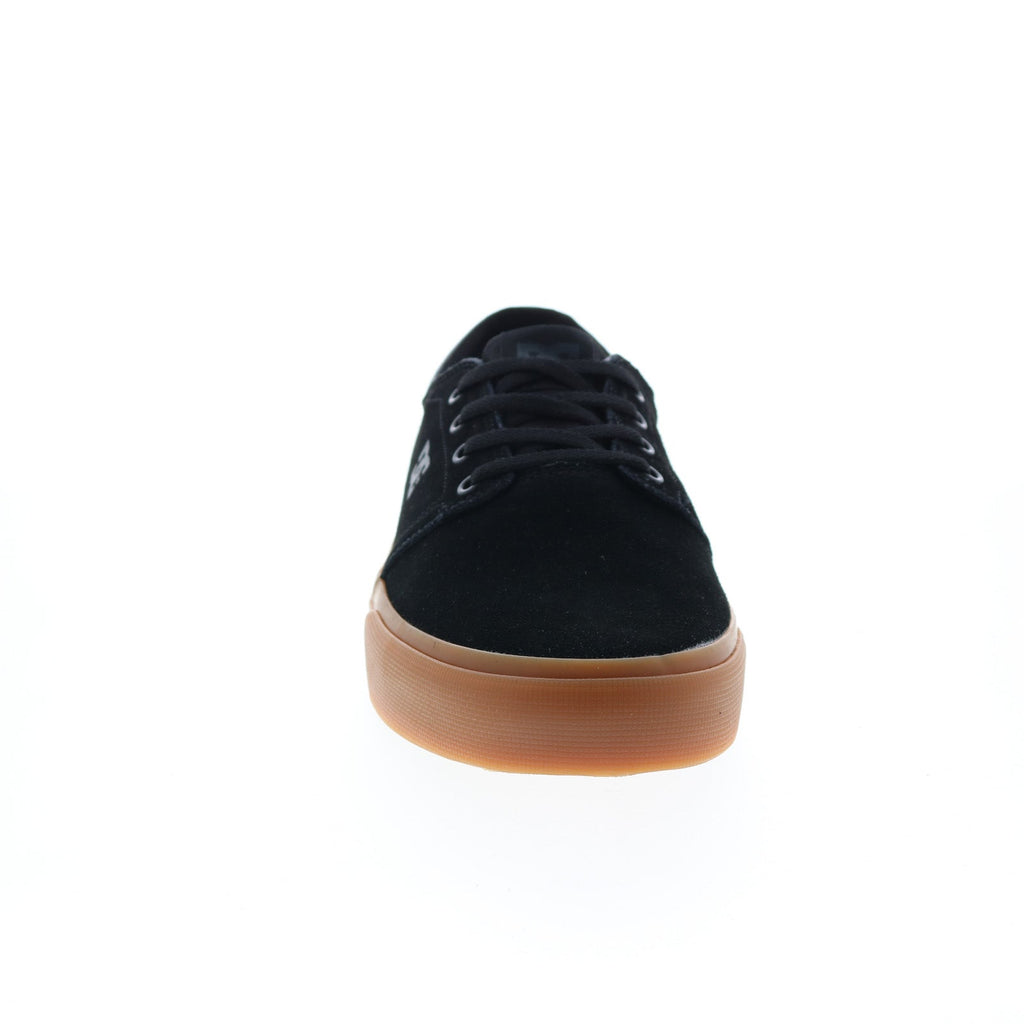 DC Trase Suede ADYS300652-XKSW Mens Black Suede Skate Inspired Sneaker ...