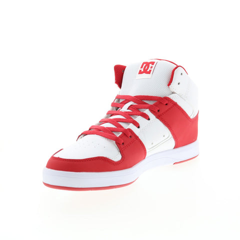 DC Cure Hi Top ADYS400072-WRD Mens Red Skate Inspired Sneakers Shoes ...