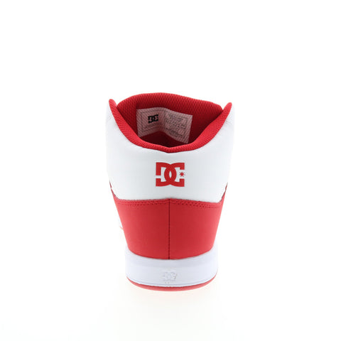 DC Cure Hi Top ADYS400072-WRD Mens Red Skate Inspired Sneakers Shoes ...