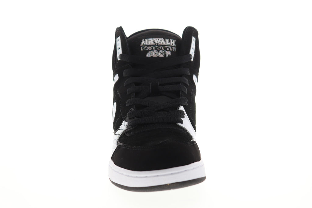 Airwalk Prototype 600 AW00226-002 Mens Black Suede Surf Skate Sneakers ...