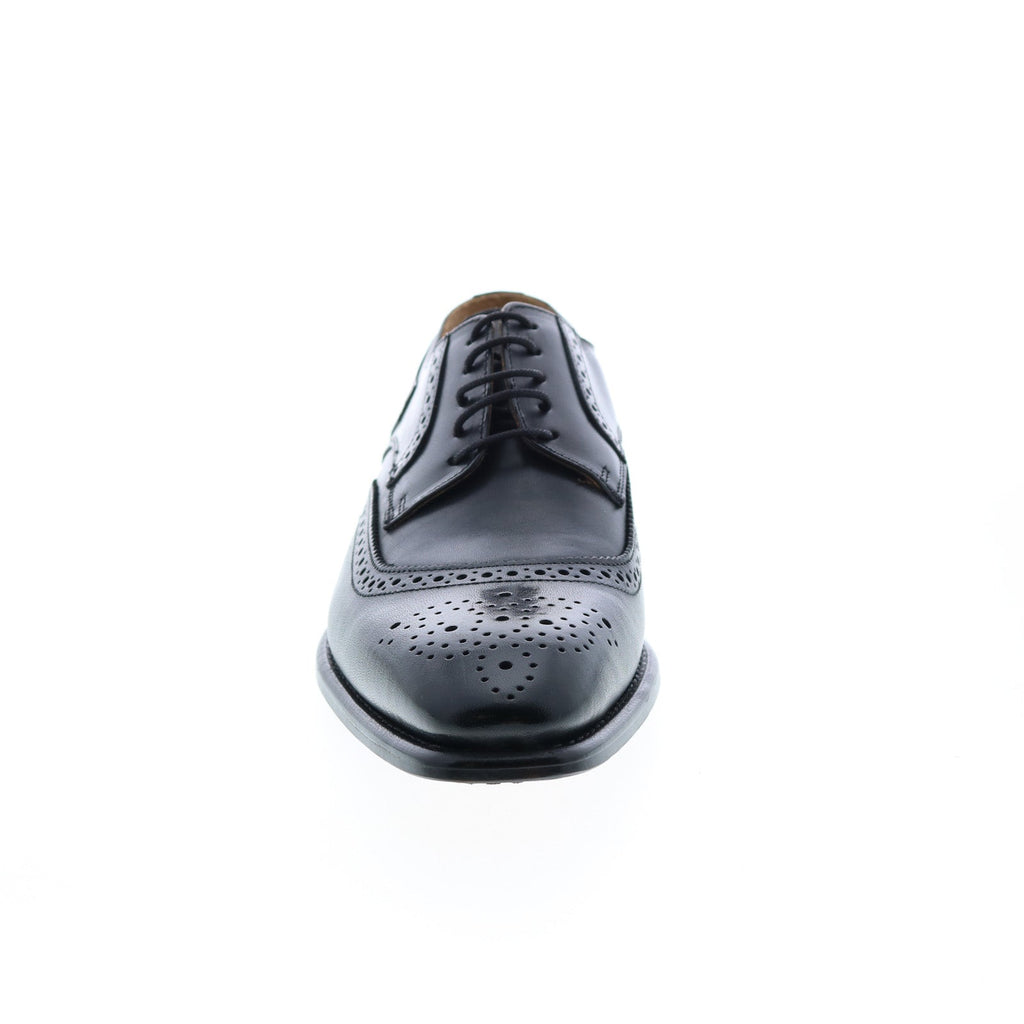 Bruno Magli Gigilo BM1GIGA0P Mens Black Leather Oxfords Wingtip & Brog ...