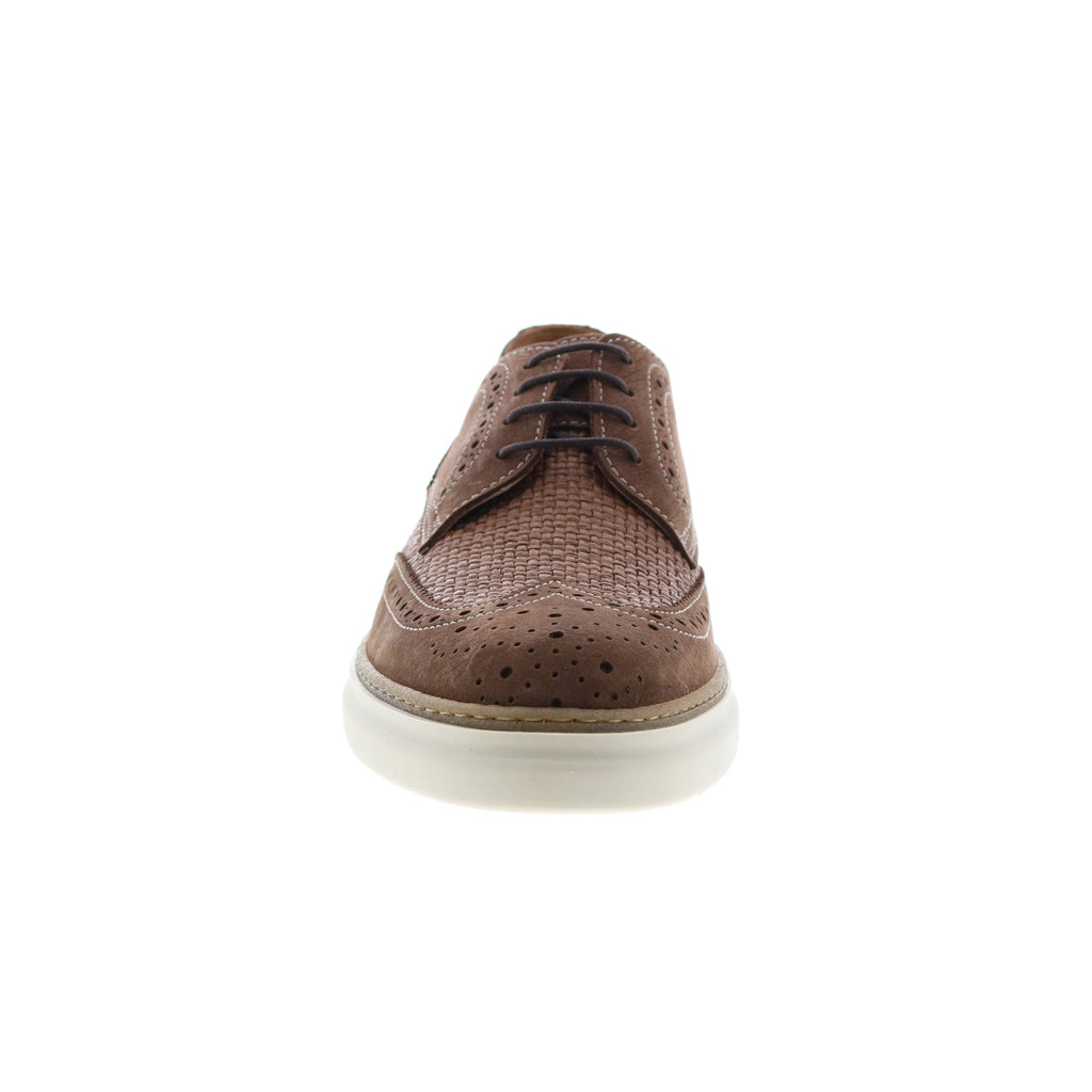 Bruno Magli Salento Raffia BM2SLNC12 Mens Brown Oxfords Wingtip & Brog ...