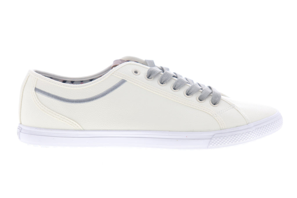 Ben Sherman Conall Lo Mens BNM00117 Mens White Lifestyle Sneakers Shoe ...