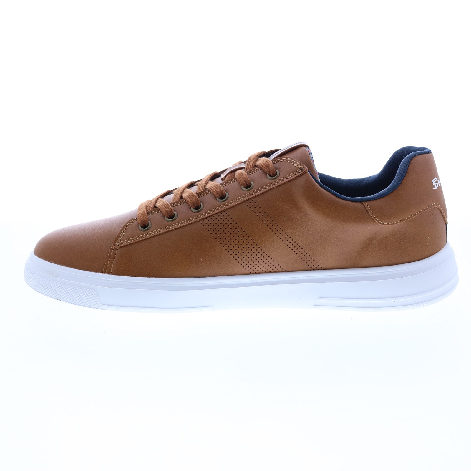 Ben Sherman Hardie Trainer BNMF20108 Mens Brown Lifestyle Sneakers Sho ...