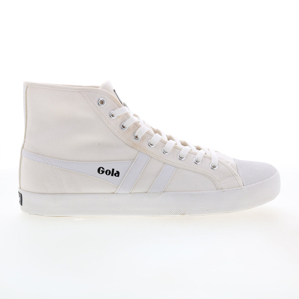 Gola Coaster High CMA205 Mens Beige Canvas Lifestyle Sneakers Shoes ...