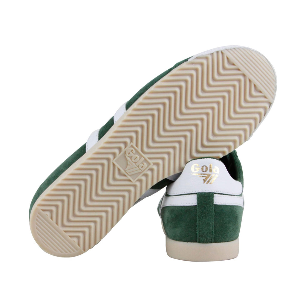 Gola Harrier 50 Suede CMA501 Mens Green Suede Lifestyle Sneakers Shoes ...