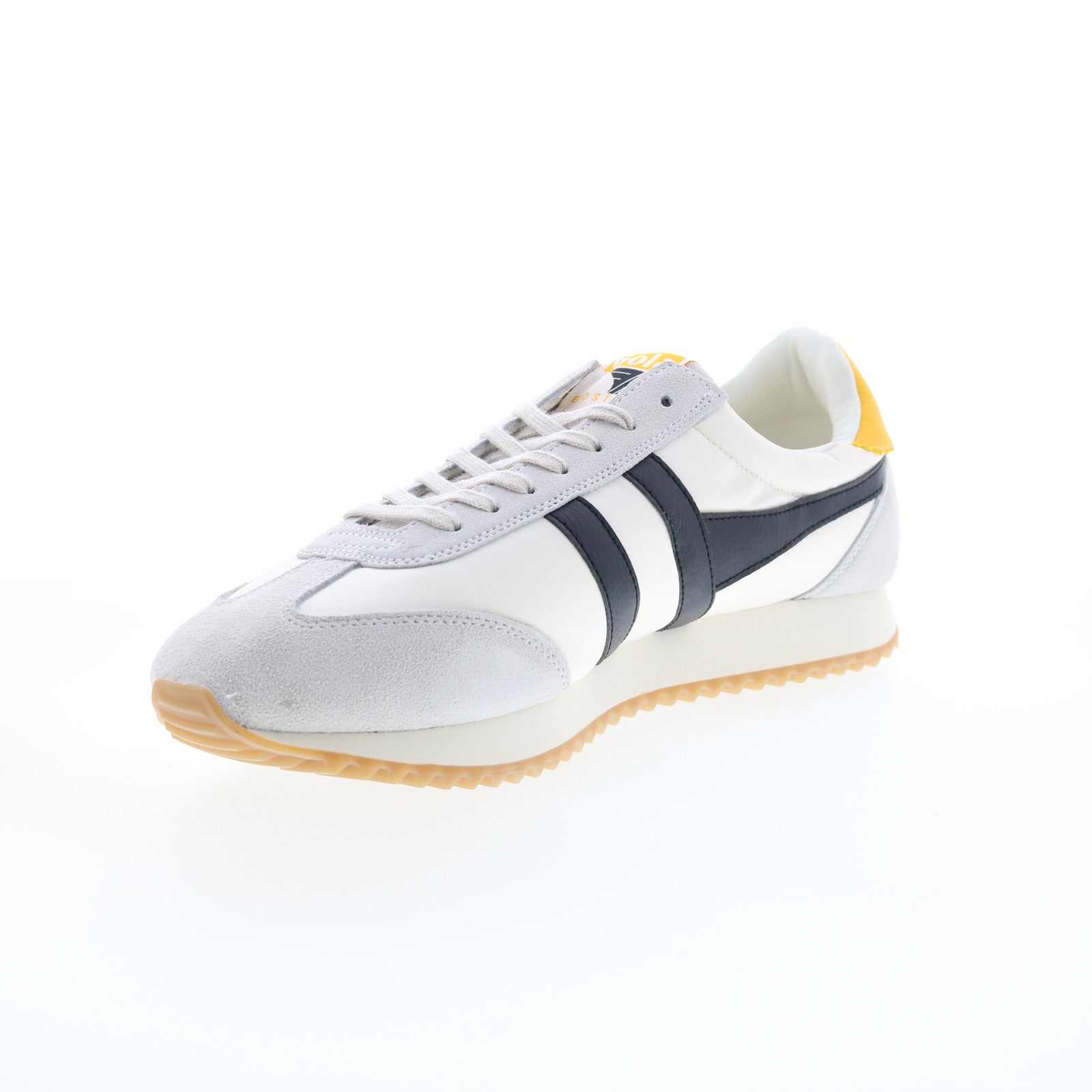 Gola Boston 78 CMB108 Mens White Canvas Lace Up Lifestyle Sneakers Sho ...