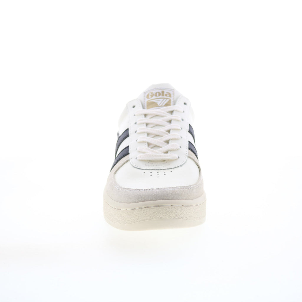 Gola Grandslam Classic CMB117 Mens White Leather Lifestyle Sneakers Sh ...