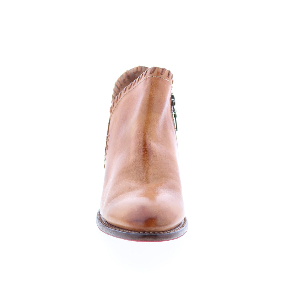 Bed Stu Carla F393009 Womens Brown Leather Zipper Ankle & Booties Boot ...