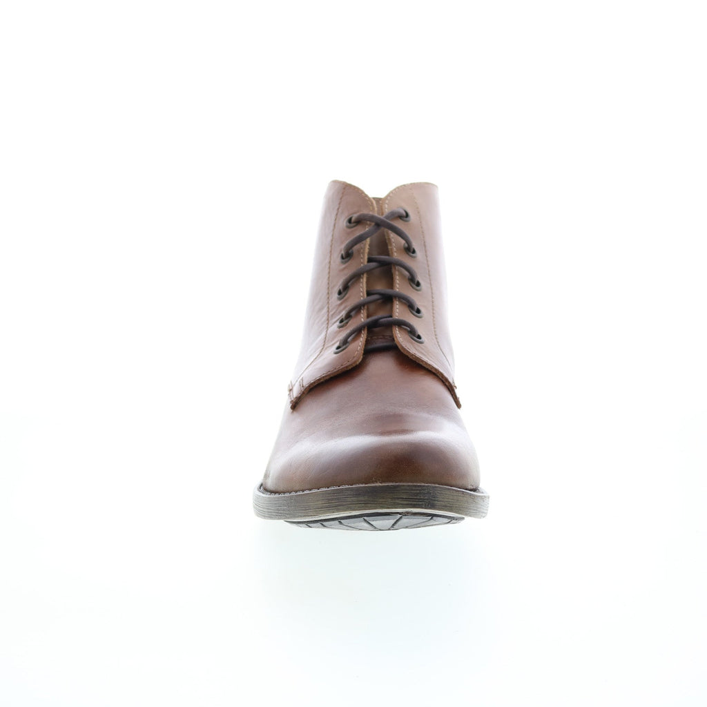 Bed Stu Hoover F414002 Mens Brown Leather Lace Up Casual Dress Boots ...