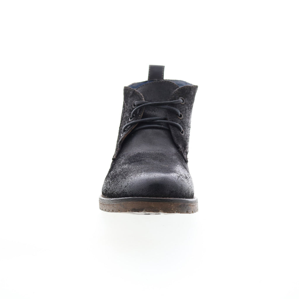 Bed Stu Rayburn F420218 Mens Black Leather Lace Up Casual Dress Boots ...