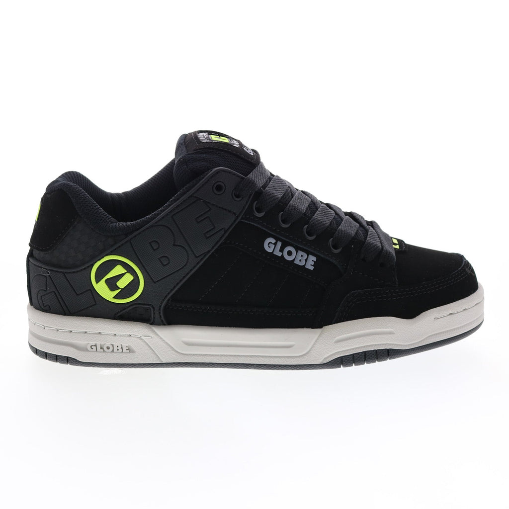 Globe Tilt GBTILT Mens Black Nubuck Lace Up Skate Inspired Sneakers Sh ...