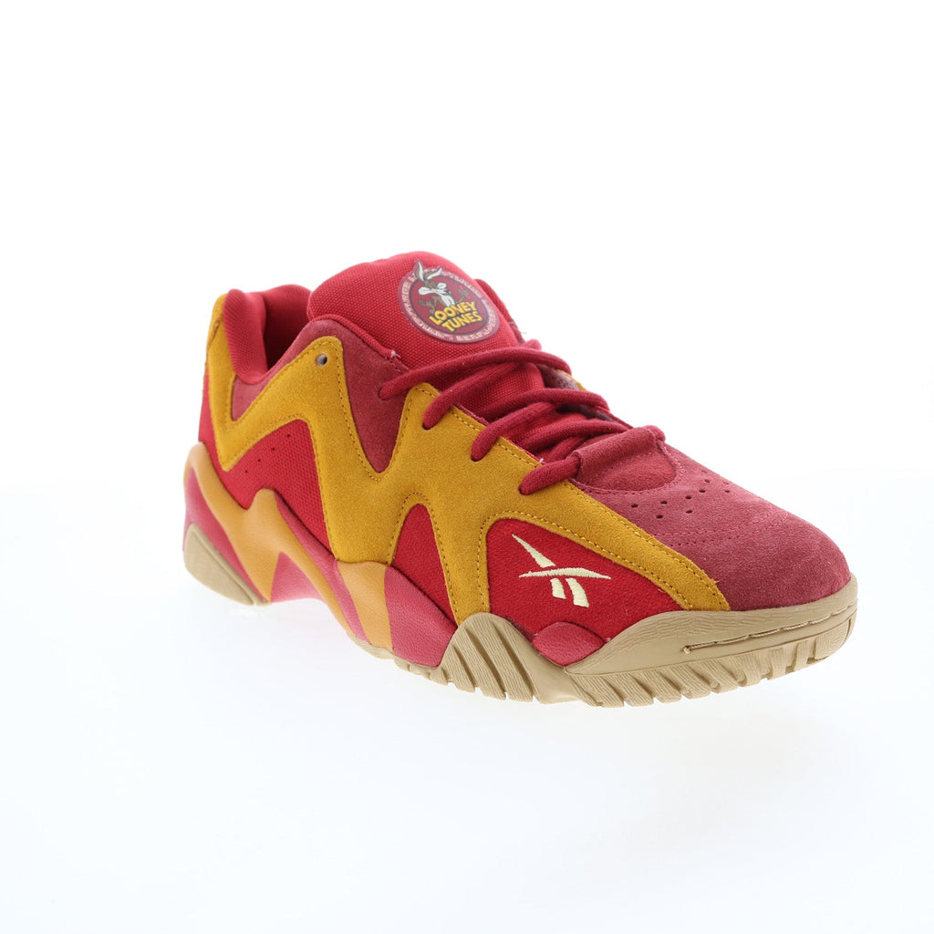 Reebok Hurrikaze II Low Looney Tunes Mens Red Athletic Basketball Shoe ...
