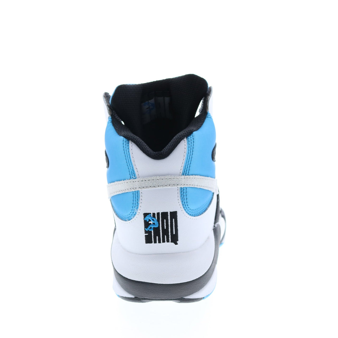 Reebok Shaq Attaq Mens White Leather Lace Up Athletic Basketball Shoes ...