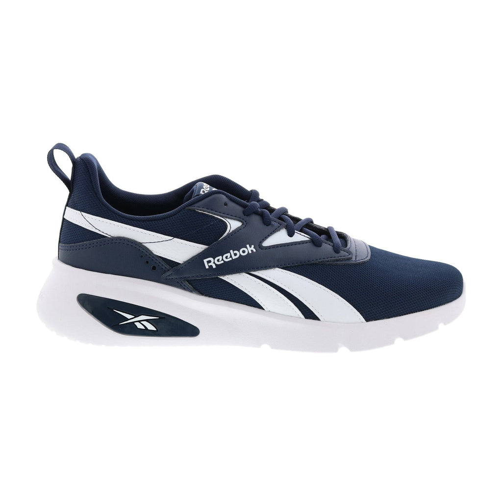 Reebok Rider V GX6068 Mens Blue Canvas Athletic Running Shoes - Ruze Shoes