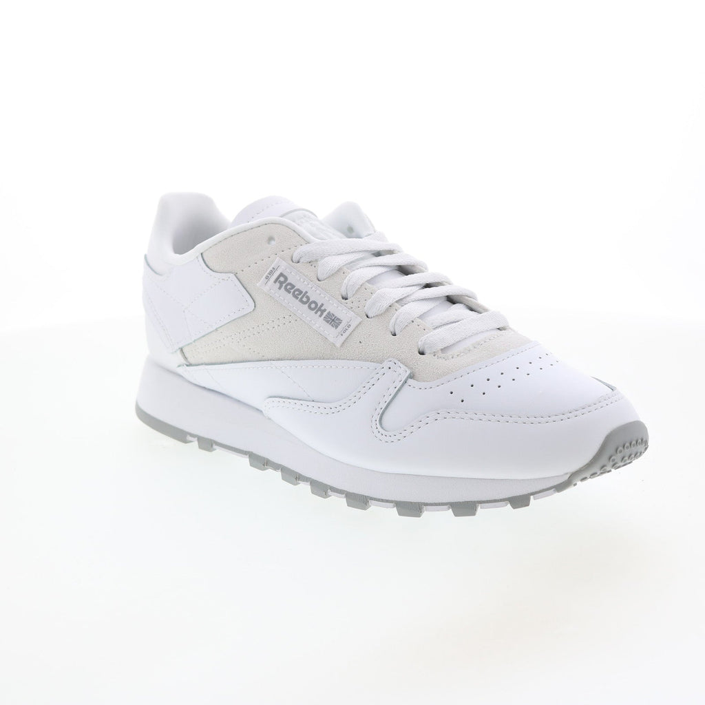Reebok Classic Leather GX6200 Womens White Leather Lifestyle Sneakers ...