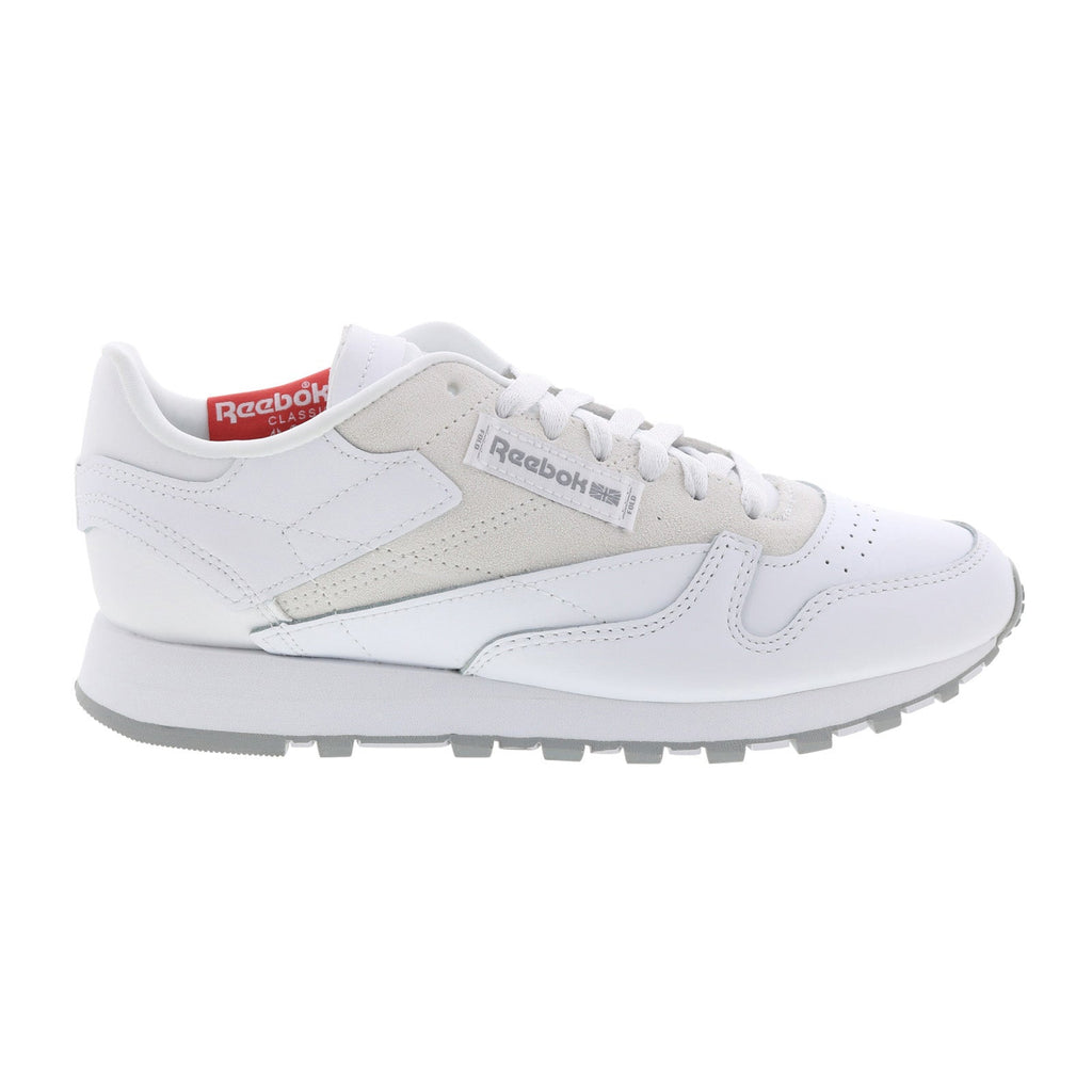 Reebok Classic Leather GX6200 Womens White Leather Lifestyle Sneakers ...