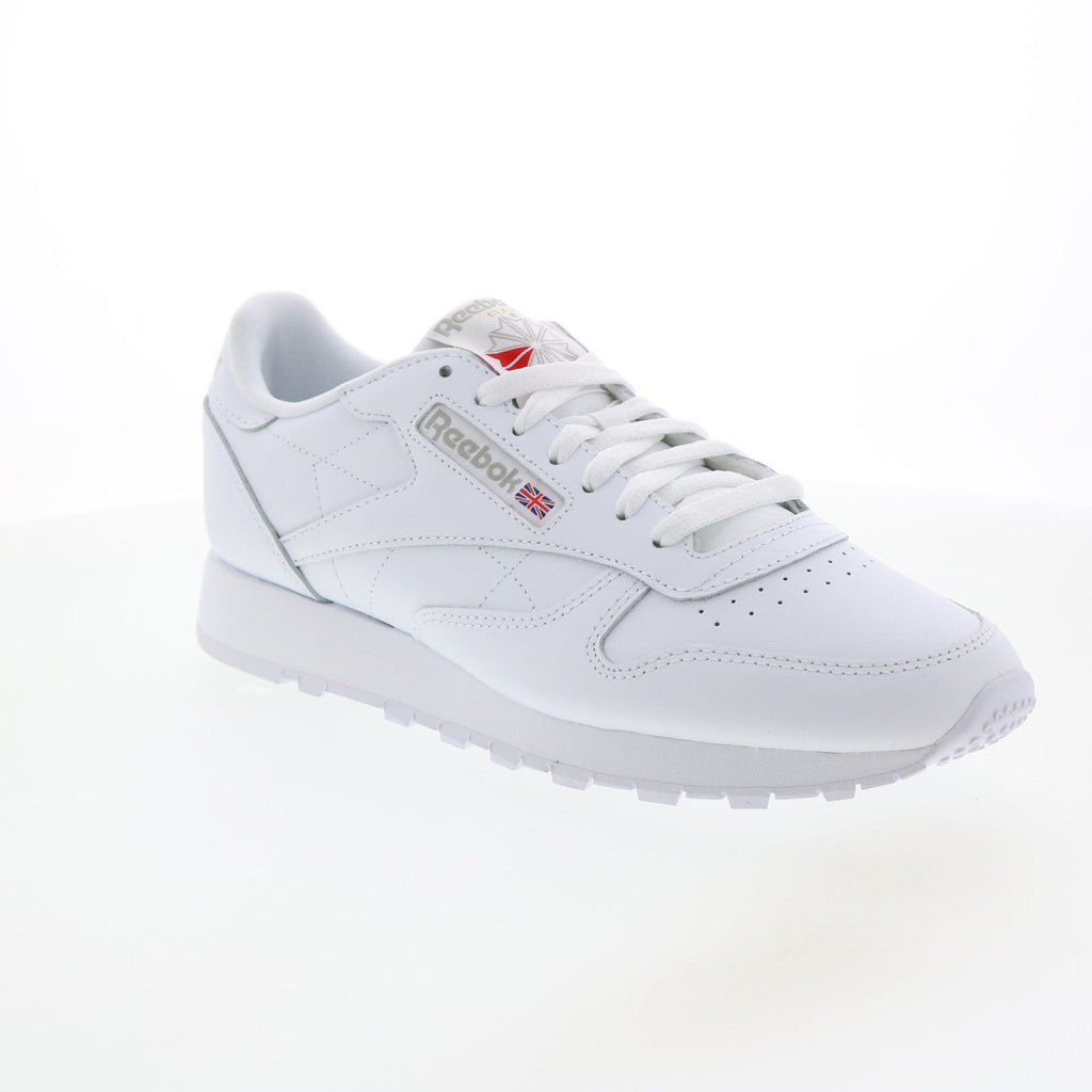 Reebok Classic Leather GY0953 Mens White Lace Up Lifestyle Sneakers Sh ...