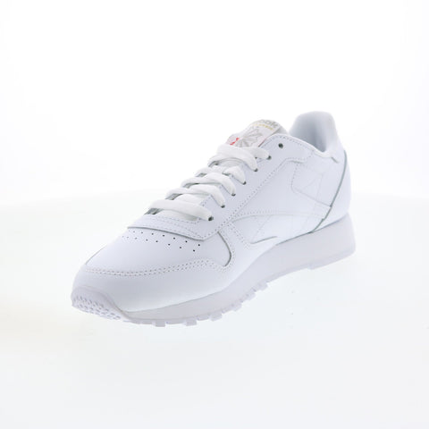 Reebok Classic Leather GY0953 Mens White Lace Up Lifestyle Sneakers Sh ...