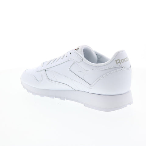 Reebok Classic Leather GY0953 Mens White Lace Up Lifestyle Sneakers Sh ...