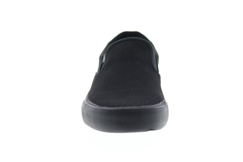 Lugz Clipper MCLIPRC-001 Mens Black Canvas Slip On Lifestyle Sneakers ...