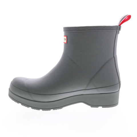 Hunter Play Short Insulated Boot MFS9144RMA-UBY Mens Gray Rain Boots ...