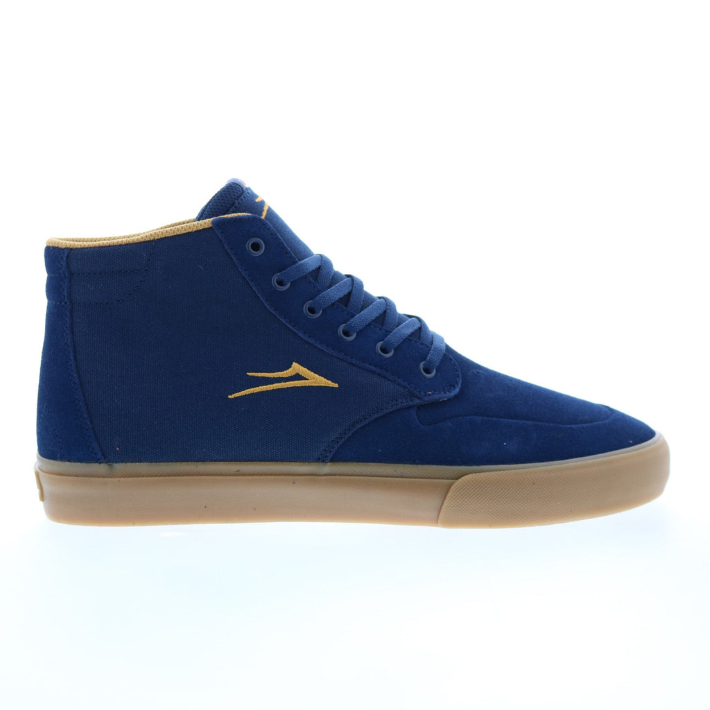 Lakai Riley 3 High MS1240096A00 Mens Blue Skate Inspired Sneakers Shoe ...