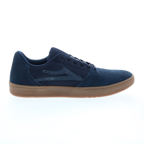 Lakai Brighton MS2220257B00 Mens Blue Suede Skate Inspired Sneakers Sh ...