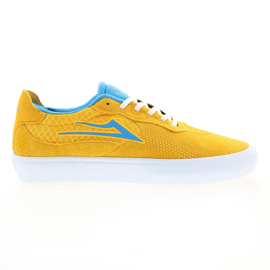 Lakai Essex MS2220263A00 Mens Yellow Suede Skate Inspired Sneakers Sho ...