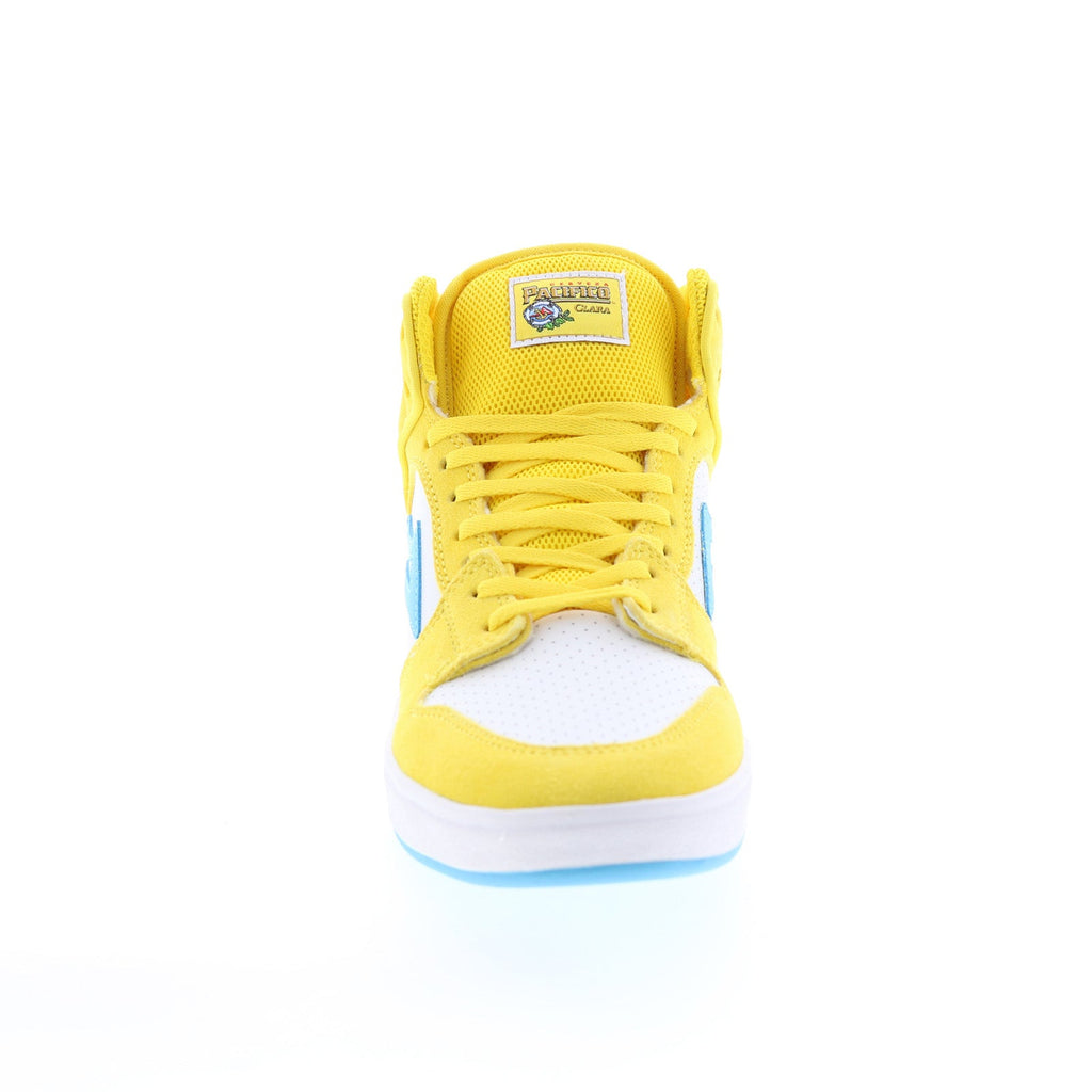 Lakai Telford SMU Pacifico Clara Mens Yellow Skate Inspired Sneakers S ...