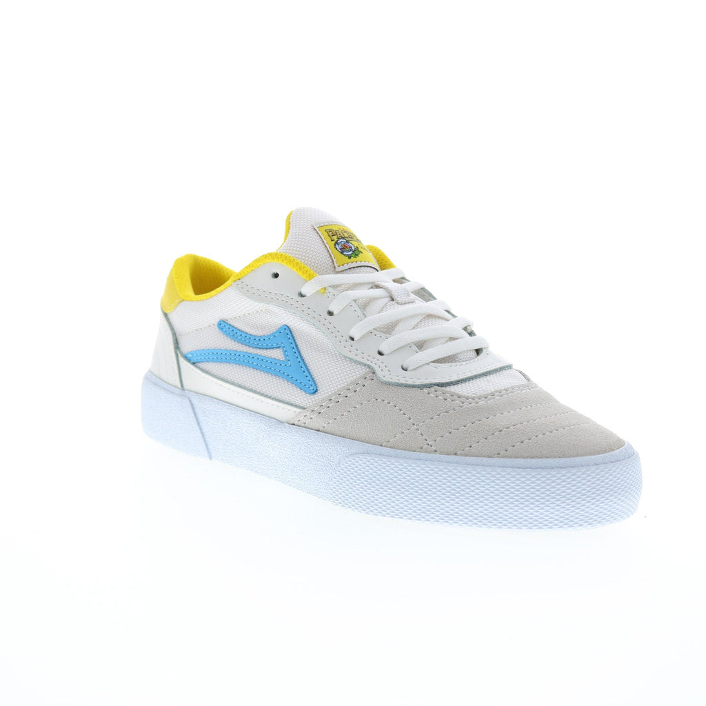 Lakai Cambridge SMU Pacifico Clara Mens White Skate Inspired Sneakers ...