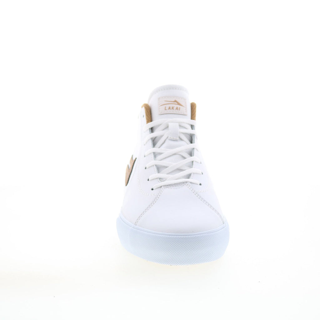 Lakai Flaco II Mid MS3220113A00 Mens White Skate Inspired Sneakers Sho ...