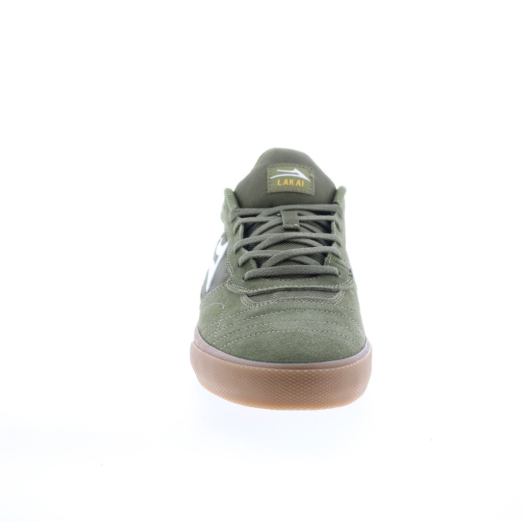 Lakai Cambridge MS3220252A00 Mens Green Suede Skate Inspired Sneakers ...