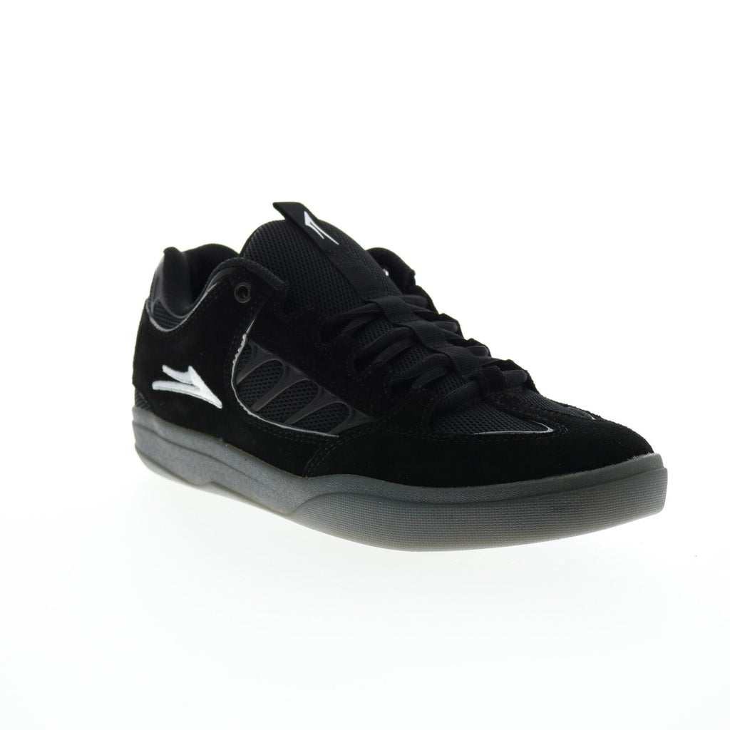 Lakai Carroll MS4200117B00 Mens Black Suede Skate Inspired Sneakers Sh ...