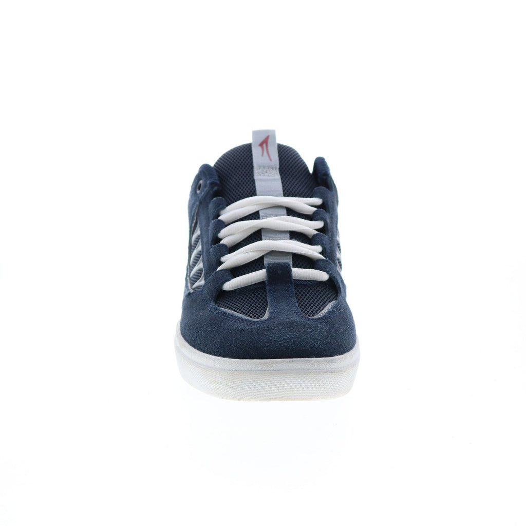 Lakai Carroll MS4200117B00 Mens Blue Suede Skate Inspired Sneakers Sho ...