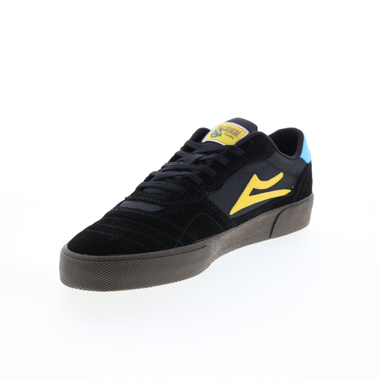 Lakai Cambridge SMU Pacifico Clara Mens Black Skate Inspired Sneakers ...