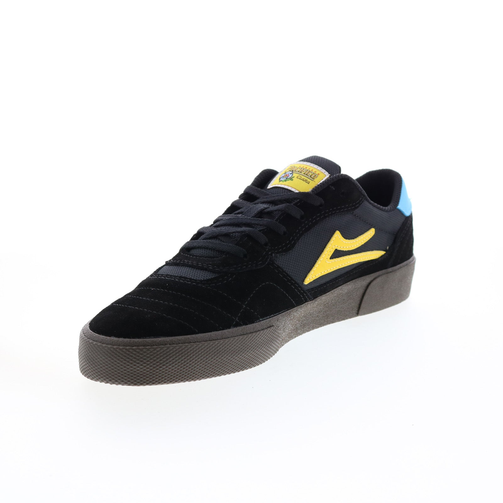 Lakai Cambridge SMU Pacifico Clara Mens Black Skate Inspired Sneakers ...