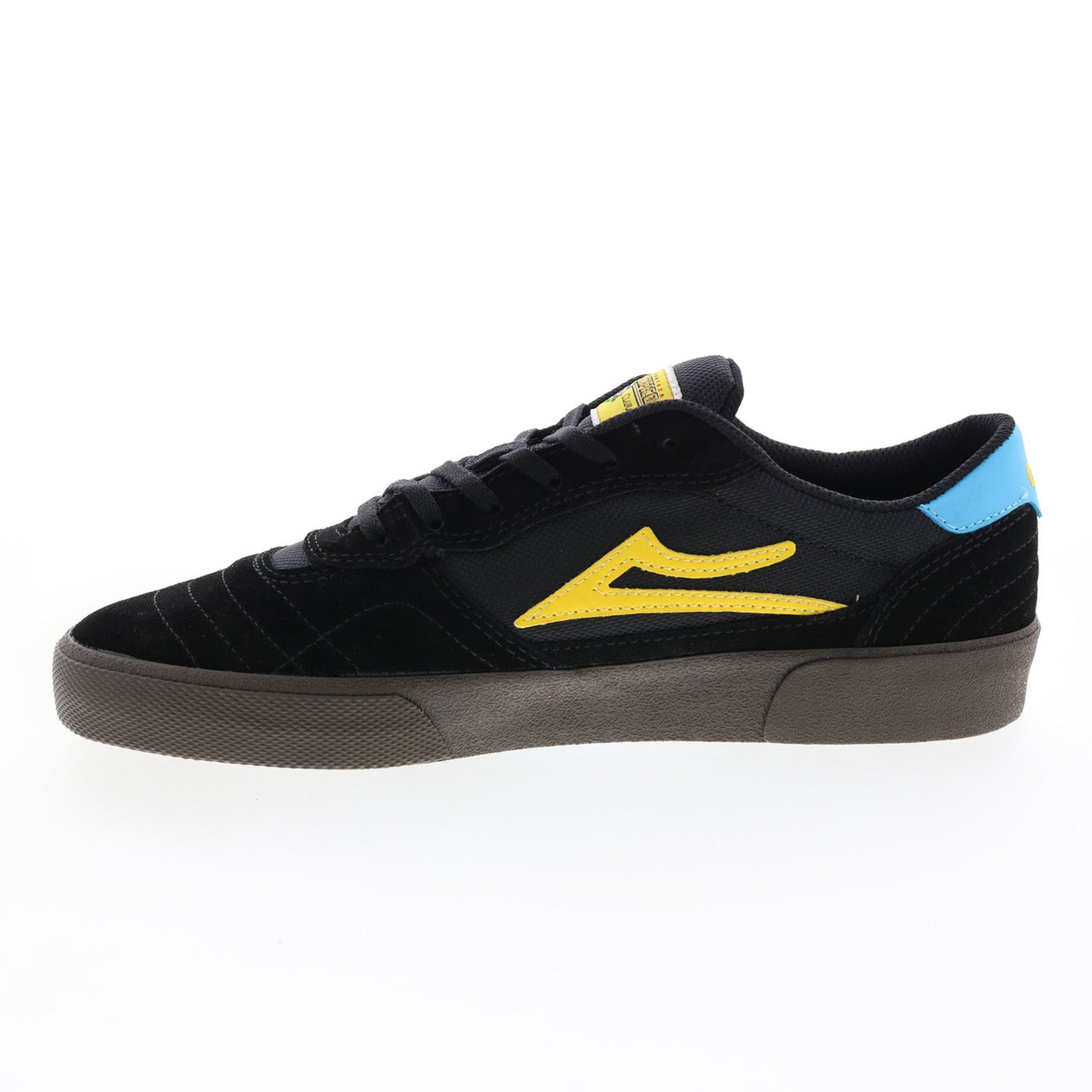 Lakai Cambridge SMU Pacifico Clara Mens Black Skate Inspired Sneakers ...
