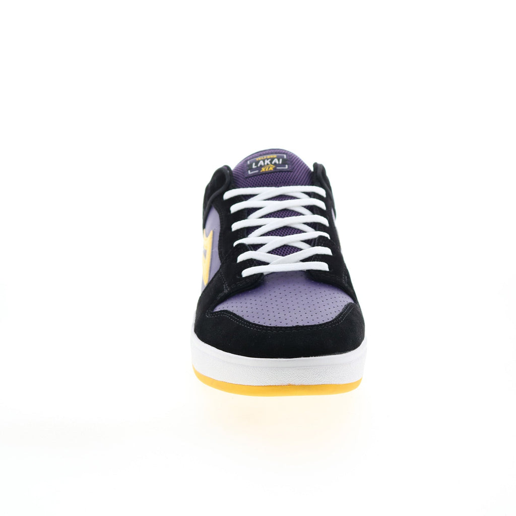 Lakai Telford Low MS4210262B00 Mens Black Purple Suede Skate Sneakers ...