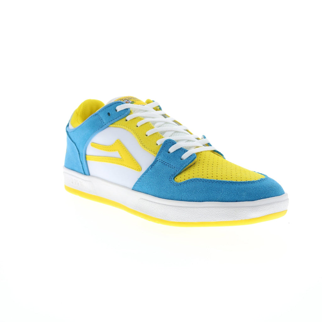 Lakai Telford Low SMU Pacifico Clara Mens Yellow Skate Inspired Sneake ...