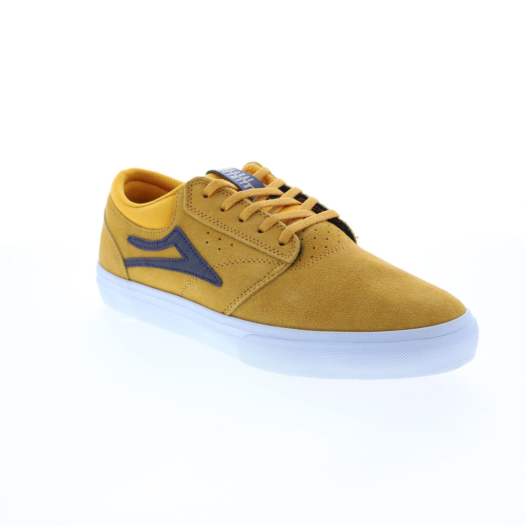 Lakai Griffin MS4220227A00 Mens Yellow Suede Skate Inspired Sneakers S ...