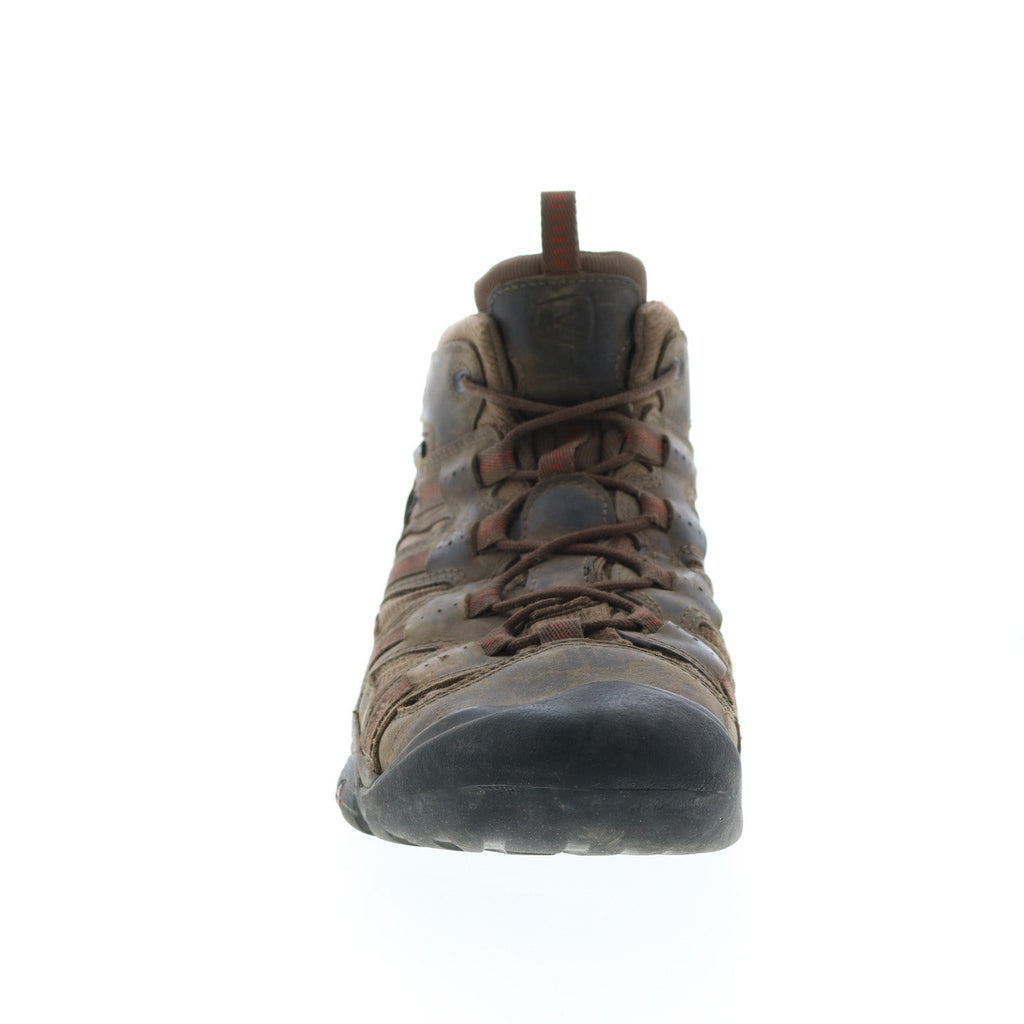 Keen Siskiyou Waterproof Mid 1024651 Mens Brown Leather Lace Up Hiking ...