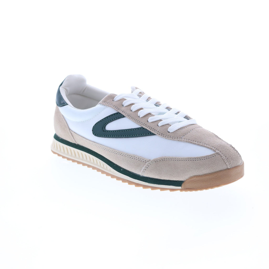 Tretorn Rawlins 2.0 A-RAWLINS Womens White Suede Lifestyle Sneakers Sh ...